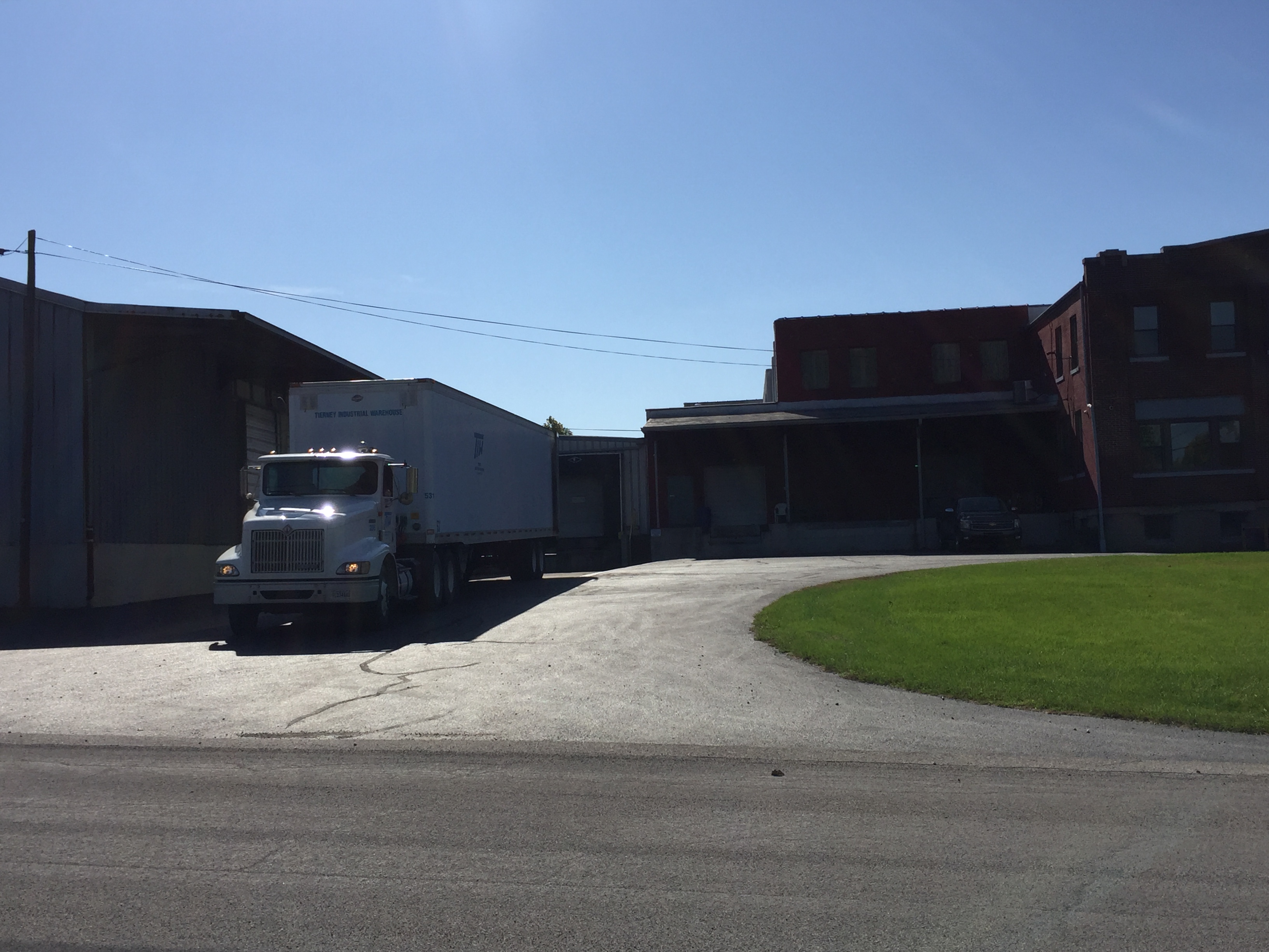Semi backup – Tierney Industrial Warehouse, Inc.
